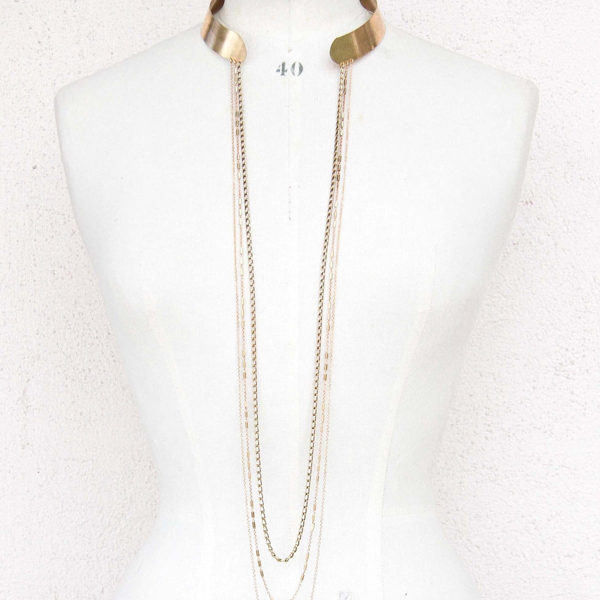 Back collar "Rastaban, the dragon constellation" – Baies d'Erelle